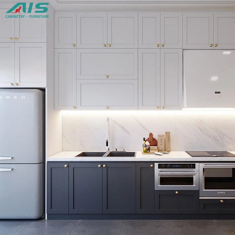 Ais Apartment Kitchen Cabinets Ready To Assemble Luxury Style Design ...