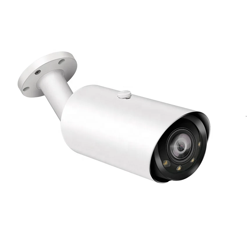 12mp Ip Bullet Camera 24/7 Color Vision Outdoor Imx577 Sensor 4mm Lens ...
