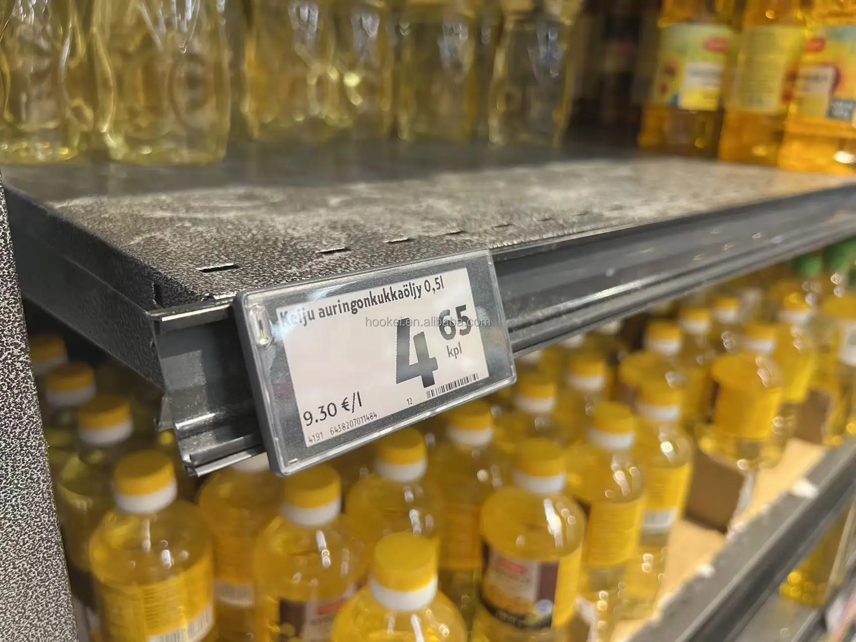 HOOKEI Flip-up Label Holder - Protect Electronic Price Tags