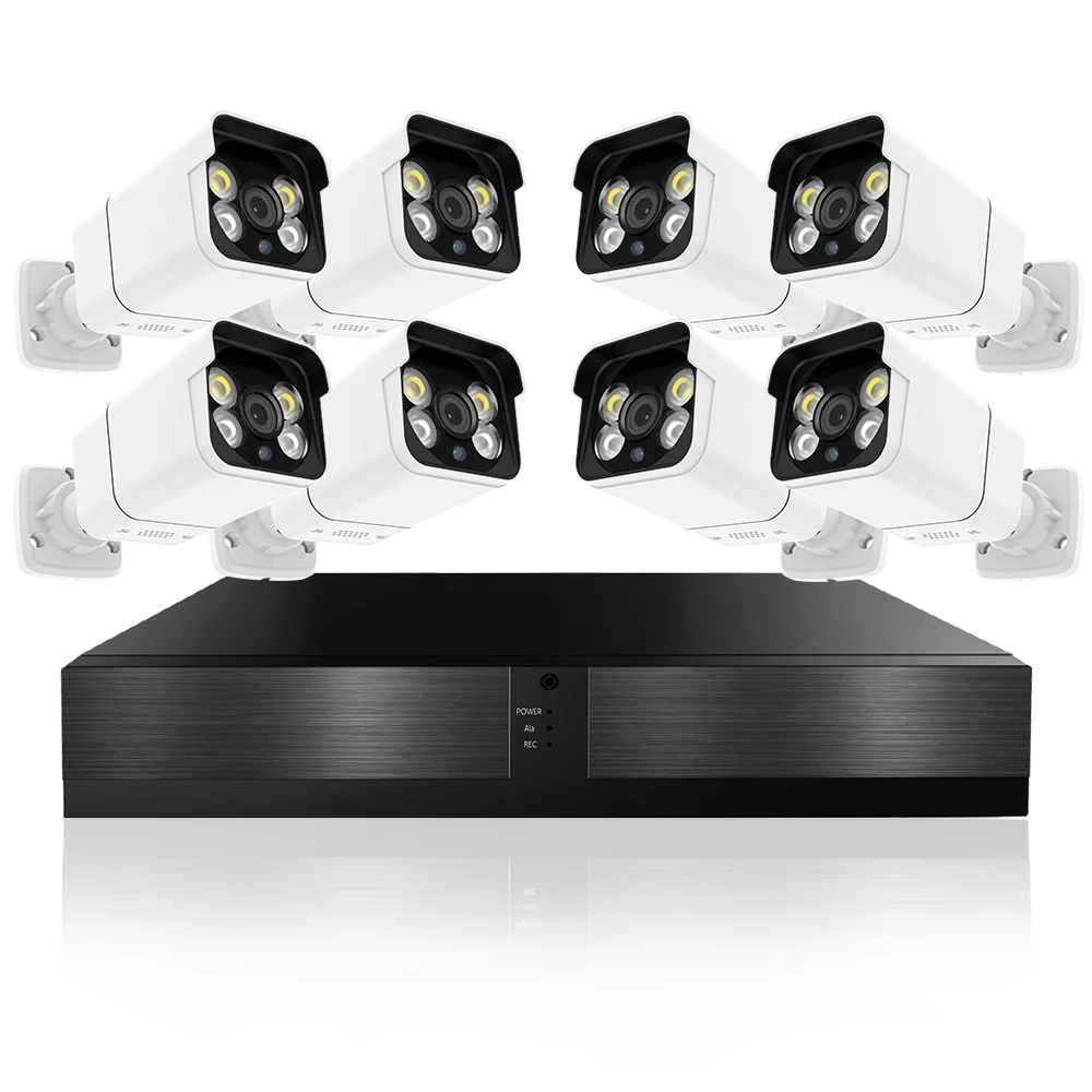 Manufacturer 5mp 4k 8mp 4 8 16 Channel NVR HD AI Ip Poe Nvr Home ...