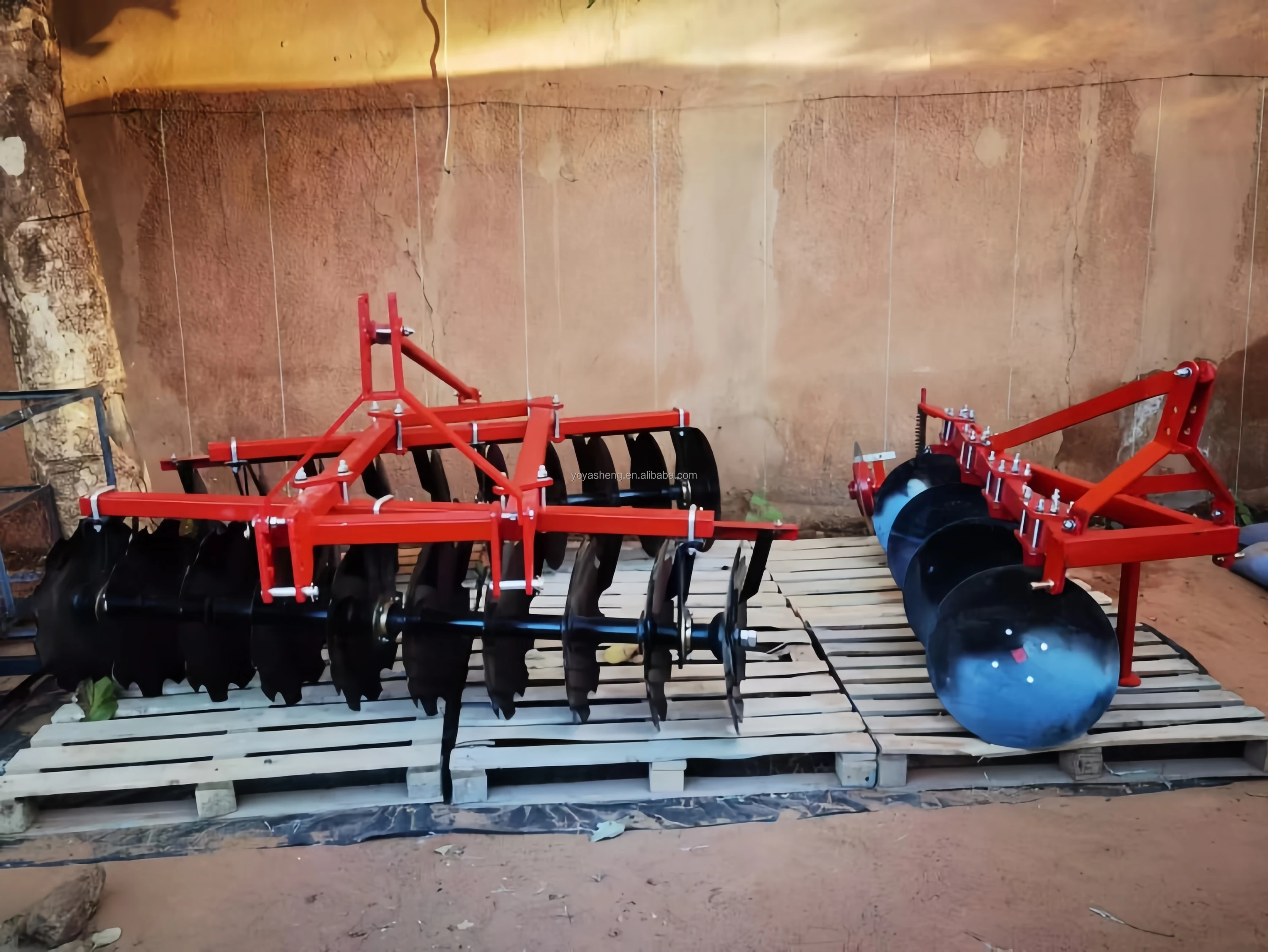 High Quality Tractor Implement Disc Harrow 1.1 Harrow Plough Machine ...