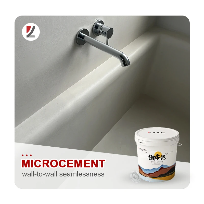 Yile Micro Cement For Walls/floors Microcement Concrete Paint ...