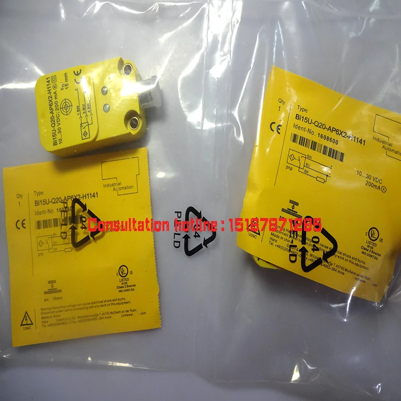 All-new Proximity Switch Bi15u-q20-ap6x2-h1141 Bi15u-q20-an6x2-h1141 ...