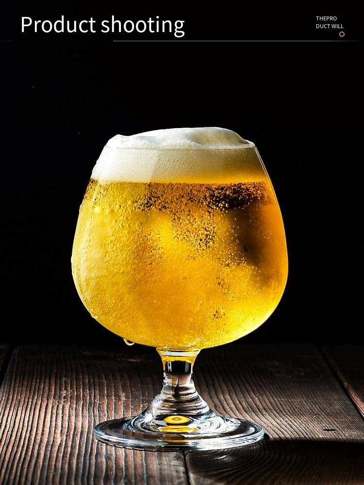 Beer Glass Belgian Style Beer Goblets Stemmed 16 Oz Lambic Beer Glasses ...