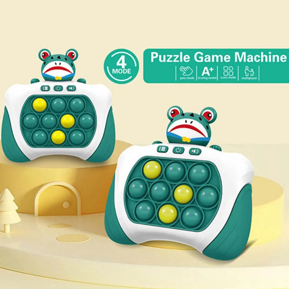 Sanrioed Anime Cinnamoroll Kuromi Quick Push Game Console Stress Toy