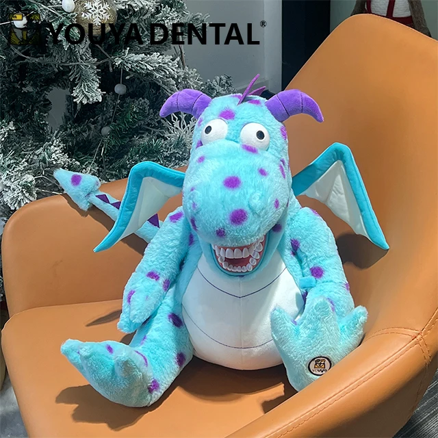 Dental Tooth Fairy Plush Doll Oral Health Presentation Puppet Dinosaur ...
