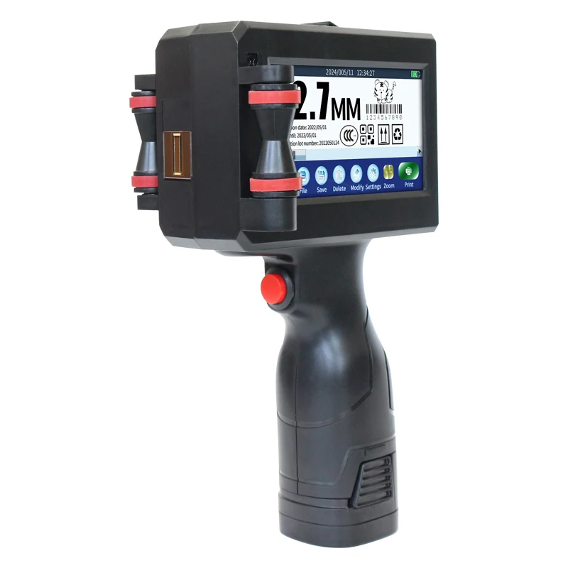 High Speed Handheld Inkjet Printer for Variable Data Barcodes Expiry ...