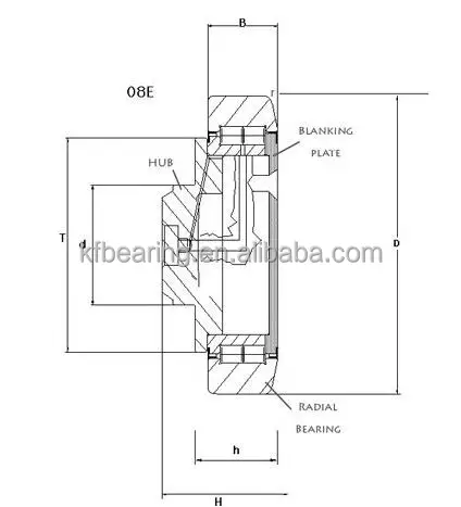 4.459 Radial Roller Bearings&hub Forklift Combined Roller Bearing - Buy ...