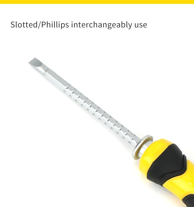 Two Ways T Handle Screwdriver 2 in 1 Plastic Industrial Hand Tools OEM ...