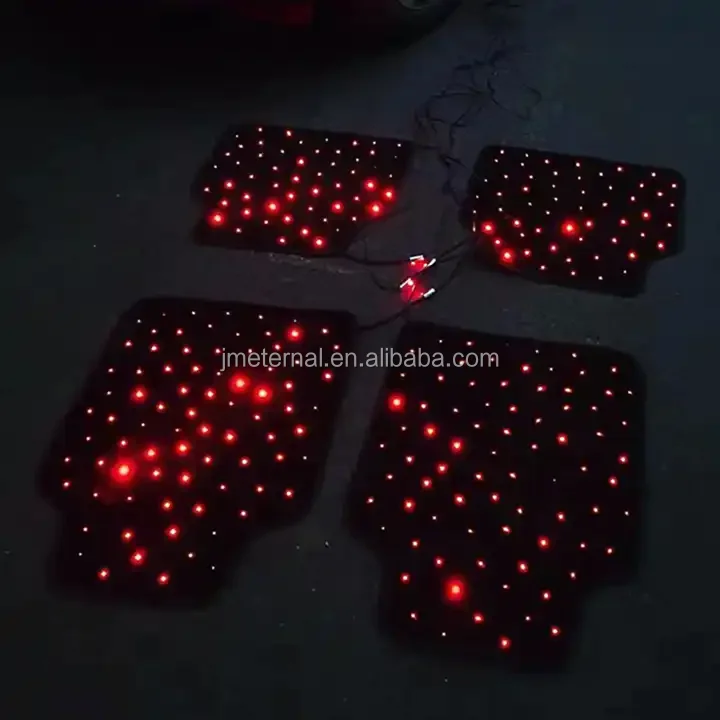 Fabric Custom Fibre Optic Starlight Full Set Car Carpet 4 Pieces ...