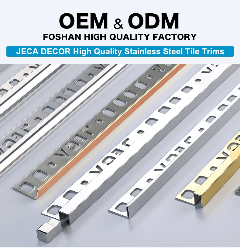 JECA Tile Profiles - Stylish & Durable Edging Trims