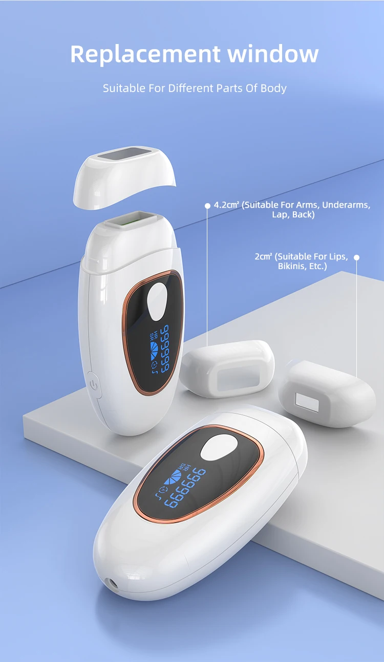 Mini IPL Hair Removal Device - Efficient & Portable