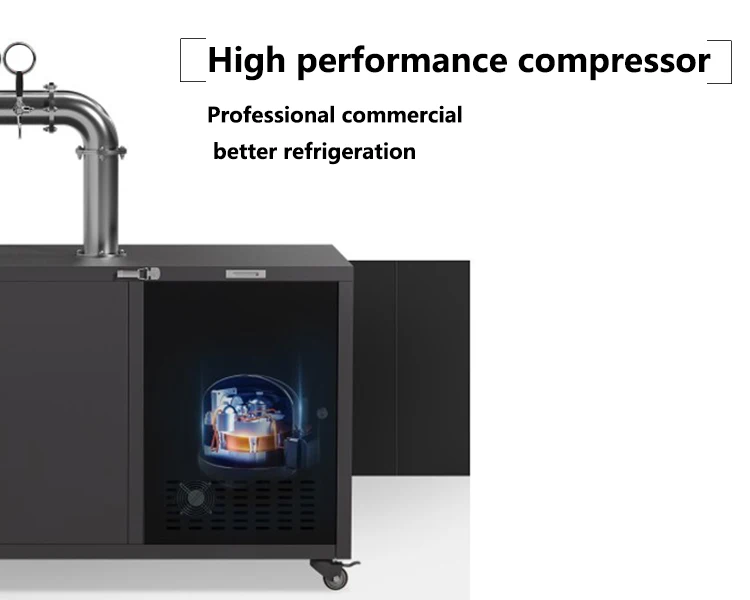 Cooler Beer Cooler - Homeuse Beer Machine with Air Compressor