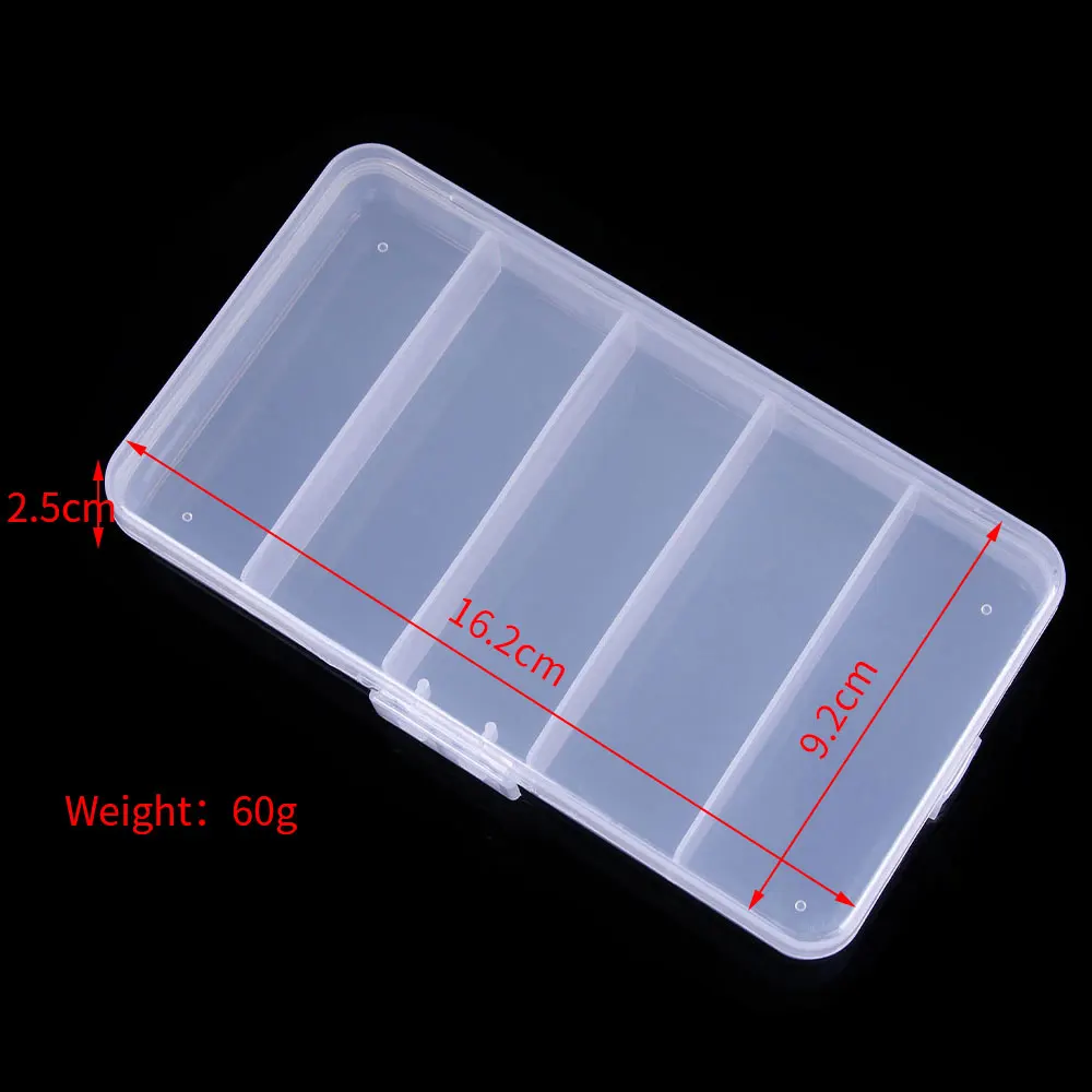 Wholesale Clear Plastic Fishing Tackle Box Bait Containers