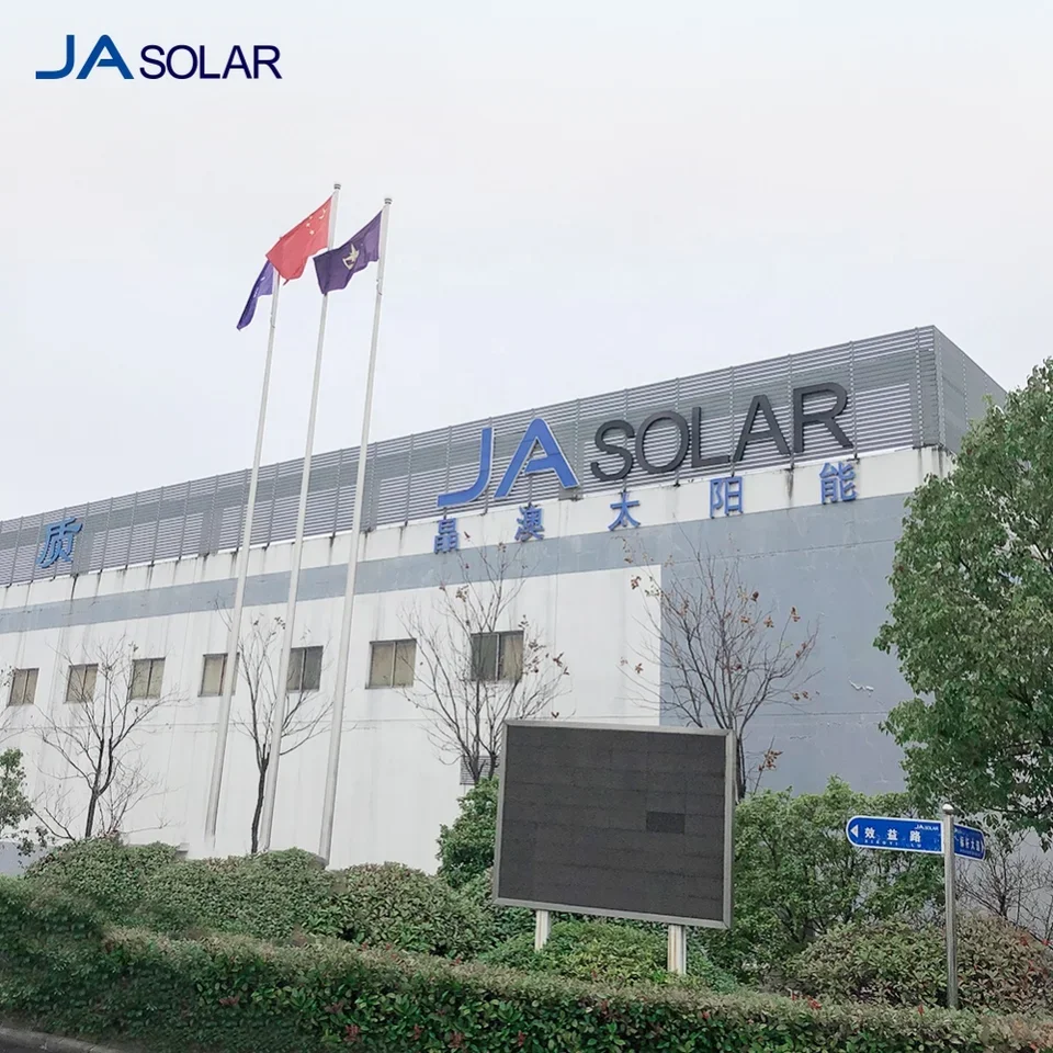 Ja Solar Mono Half Cell Solar Panels 545w-550w Photovoltaic Solar Panel ...