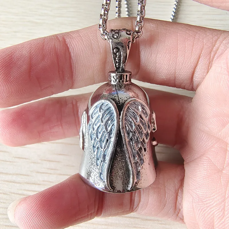 Alibaba.com: Vintage Guardian Angel Motorcycle Bell, Good Luck Riding ...