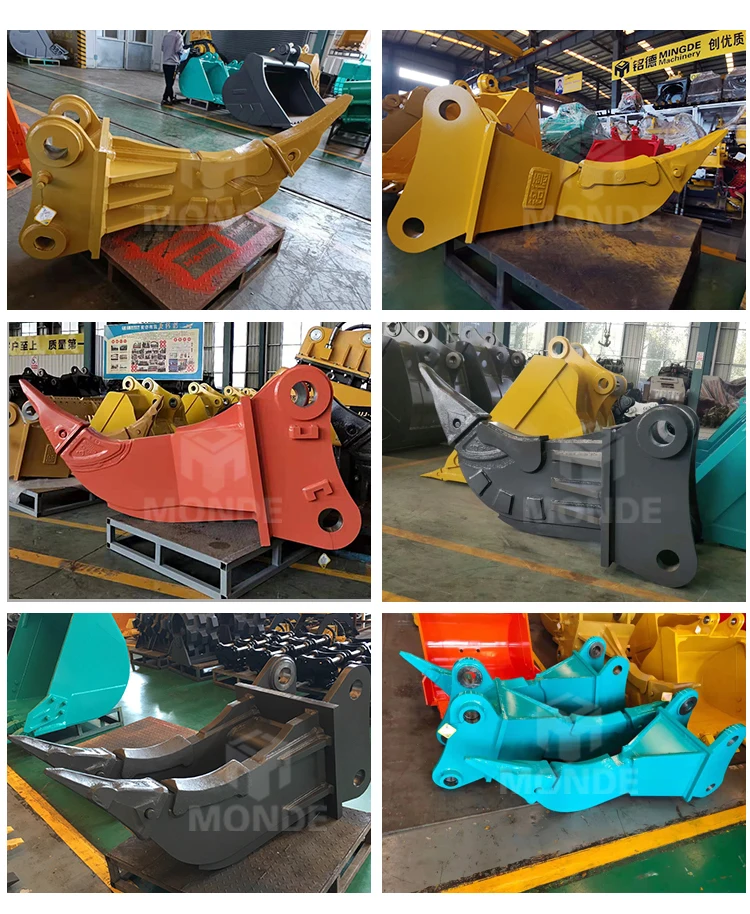 Sample but Powerful Excavator Heavy Duty Ripper High Efficiency Rock ...