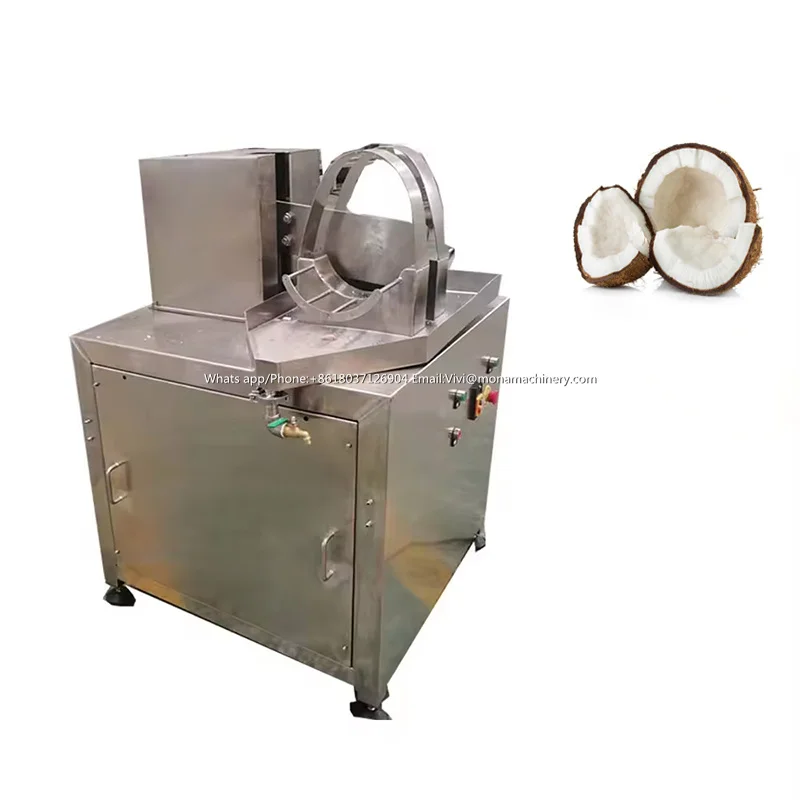 Efficient Coconut Half Cutter - High Productivity Machine