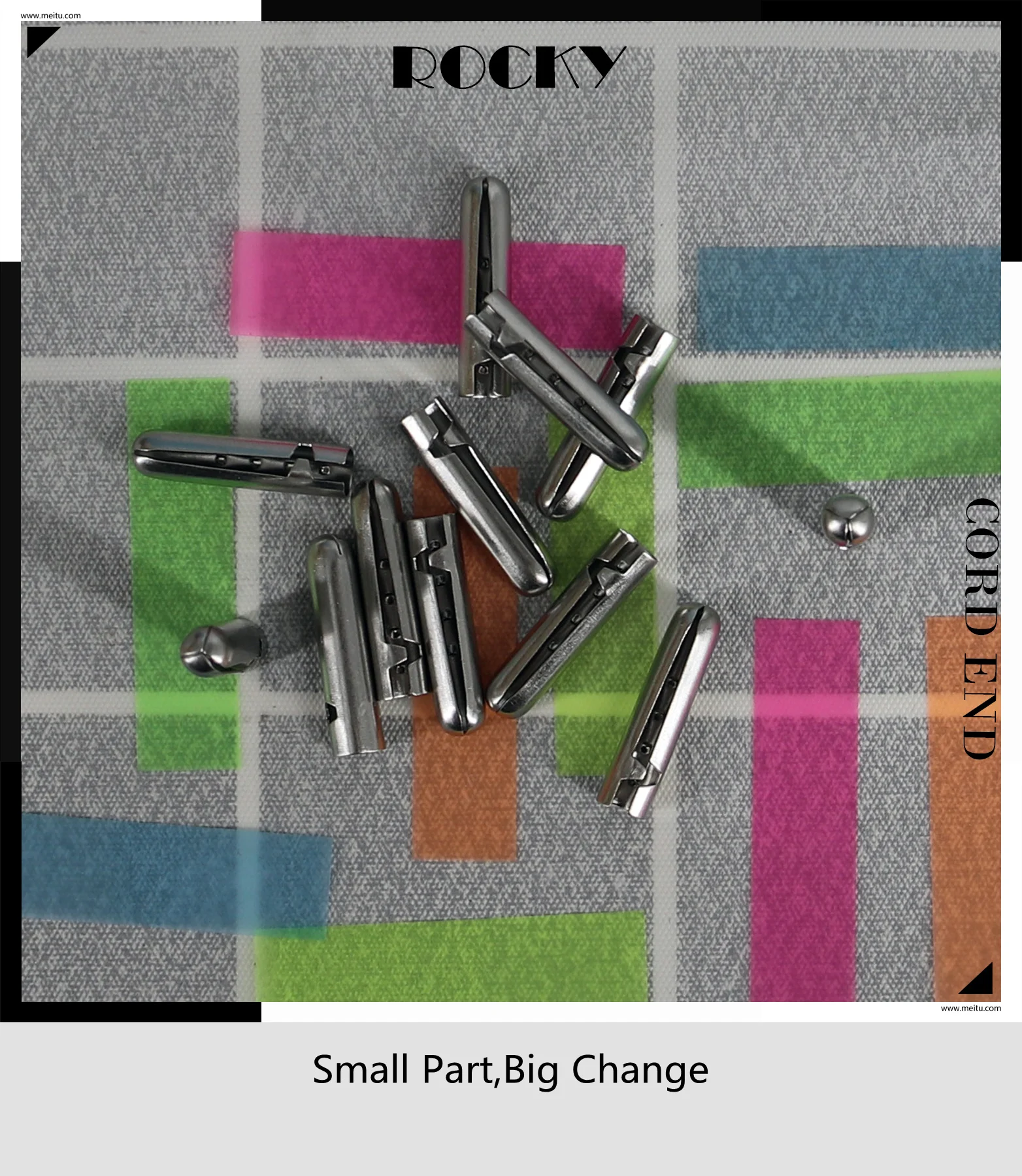 High Quality Metal End Stopper Cord Rope Ends Locks Lanyard Clips ...