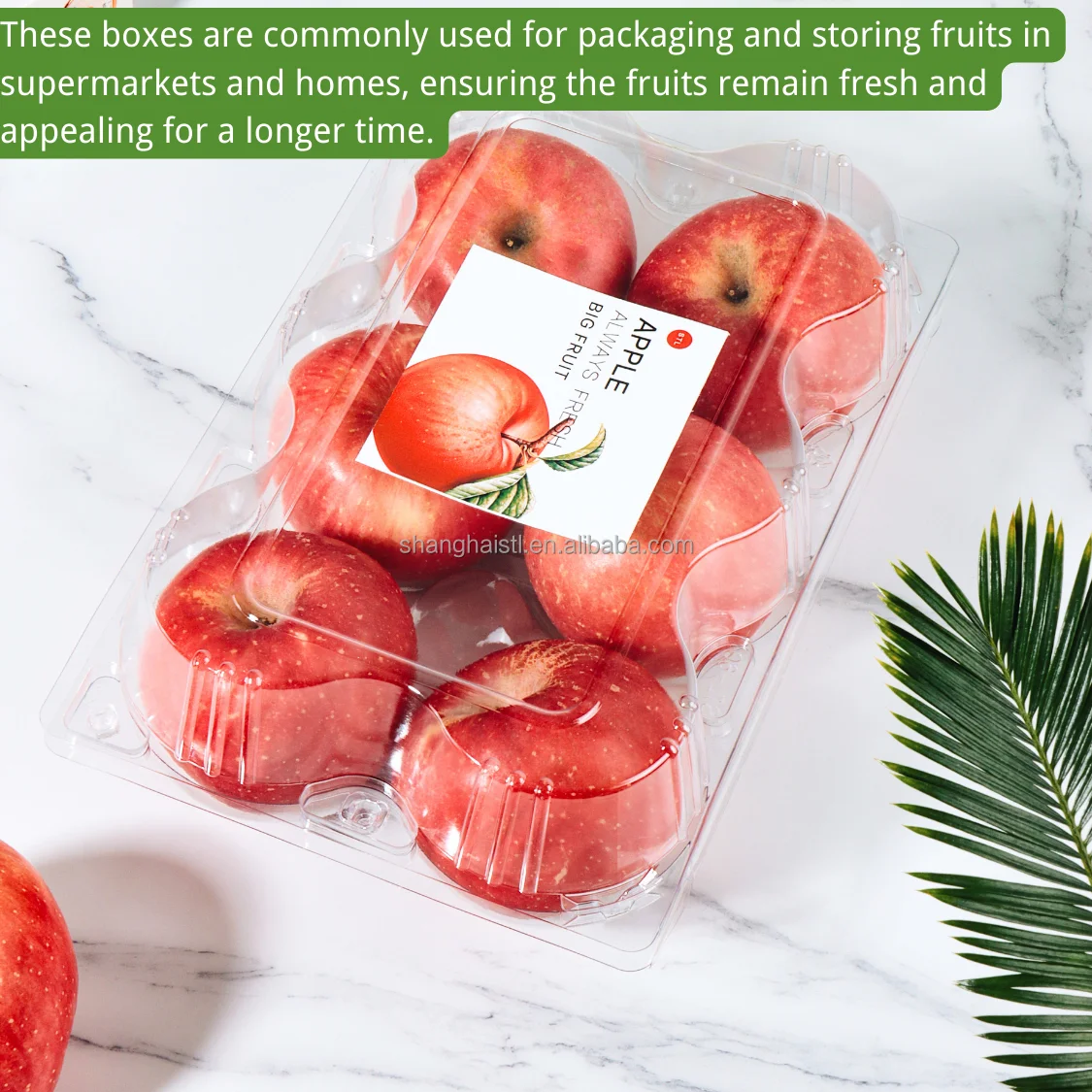 Factory Custom Clear Pet Plastic Blister Apple Peach Pear Orange ...