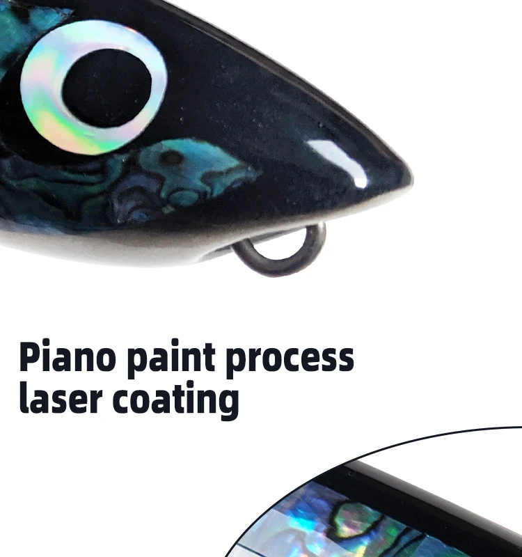 2021 New Style Custom Fishing Lure Floating Hand Made Abalone Shell ...