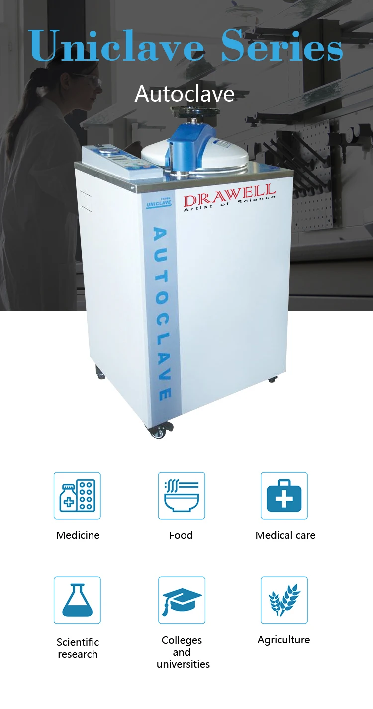 Fd Series Automatic Autoclave Vertical 36l 50l 80l 100l Autoclave Steam ...