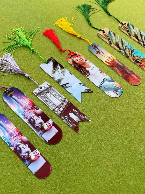 1.5"x6" Rectangle Shape Aluminum Sublimation Metal Bookmarks Blanks ...