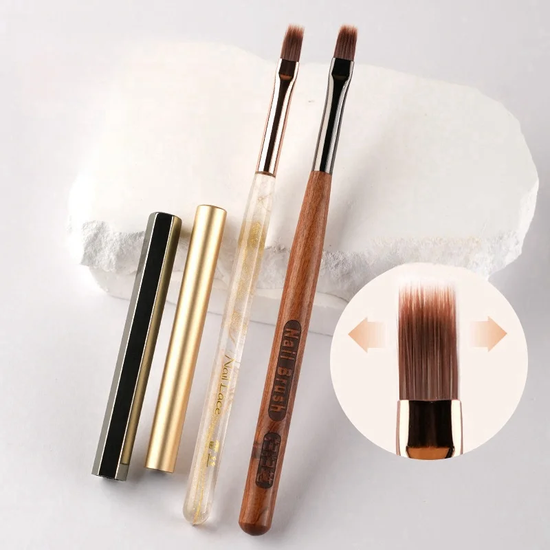 New Upgrade Widen Nail Art Brush Gradient Pen Sweep Pen Nail Gradient ...