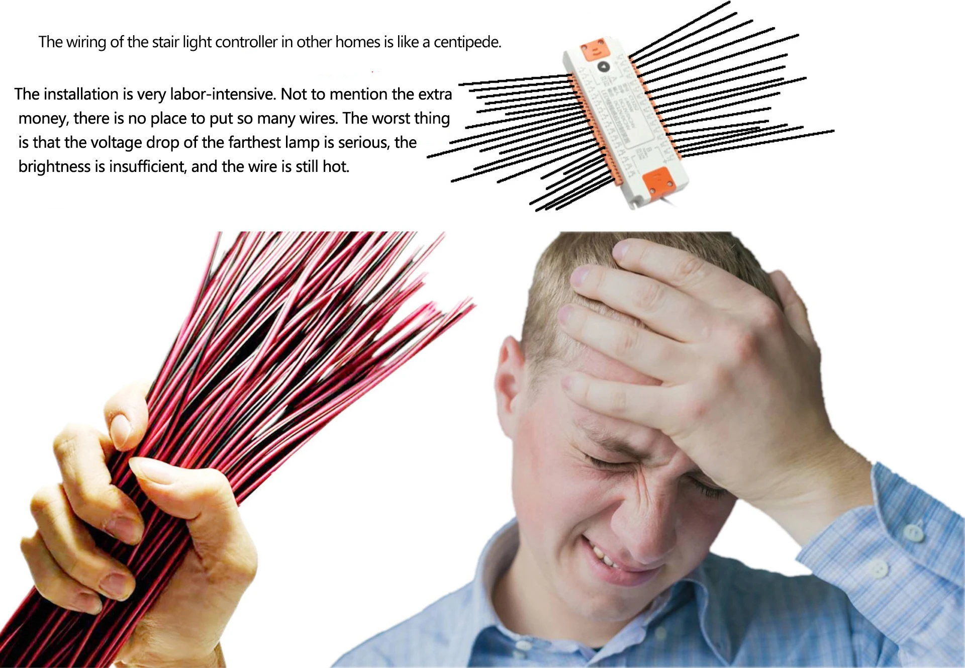 Indoor Automatic Stair Light Controller with Motion Sensor