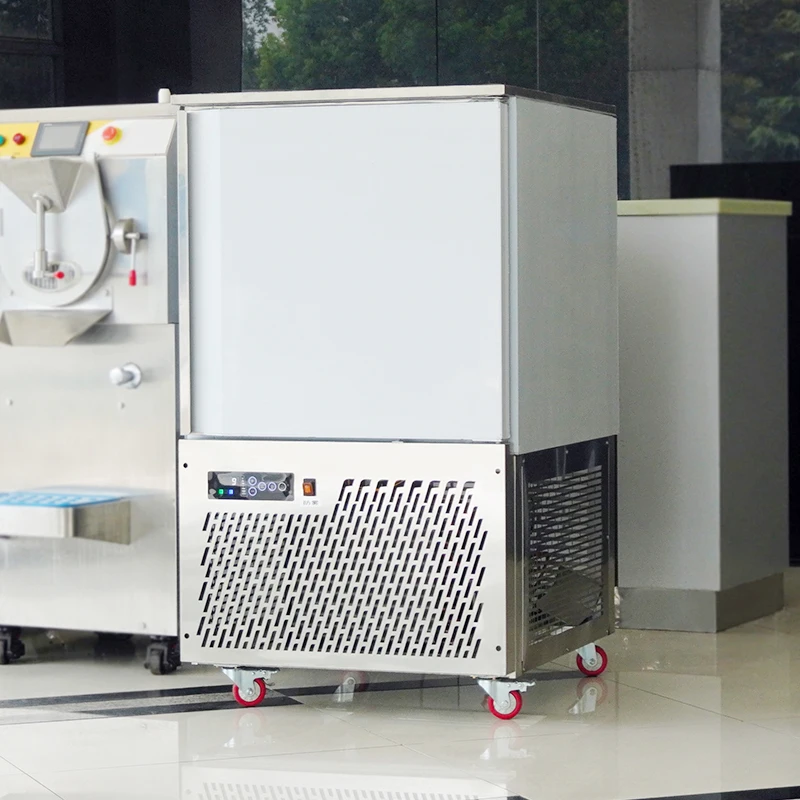 Shock Freezing Equipment Conveyor Blast Chiller Deep Freezer 80degrees ...