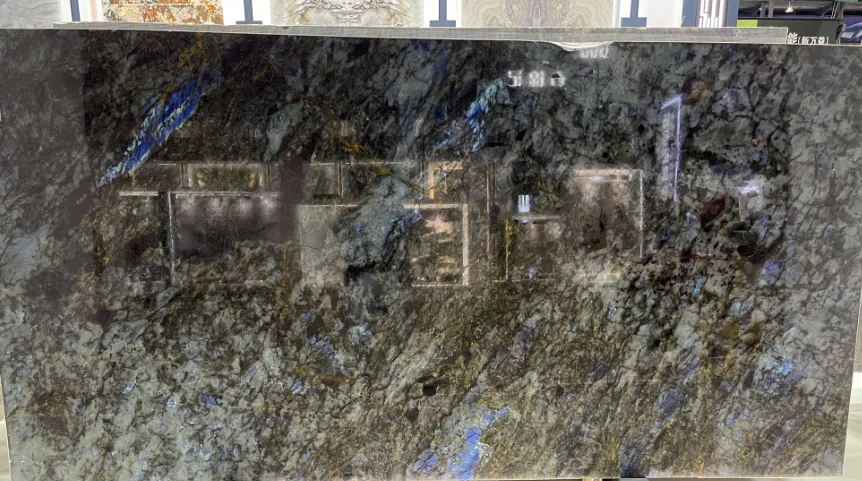 Faith Stone Natural Madagascar Blue Granite Stone Slabs Premium Quality ...