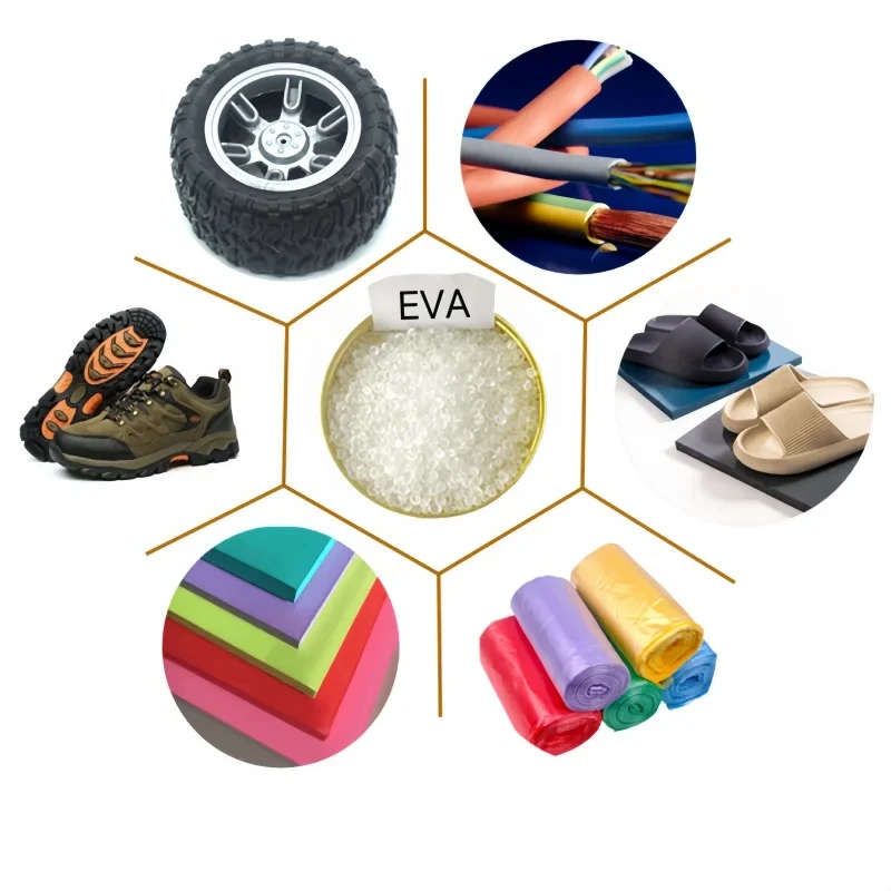 Hot Melt Grade Film Packaging Coating Eva Raw Material Transparent Eva ...