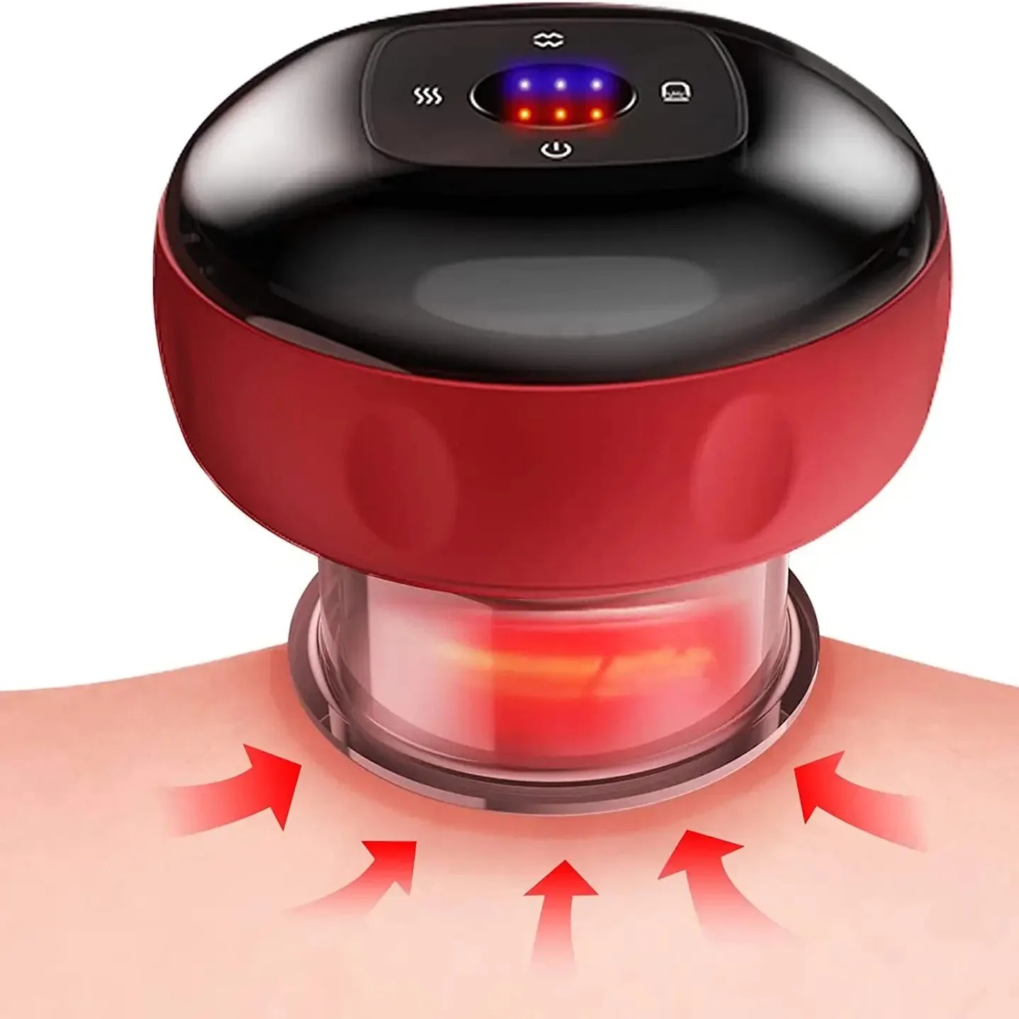 Cupping Electric Vacuum Cupping Therapy Massager Guasha Hijama Cups ...