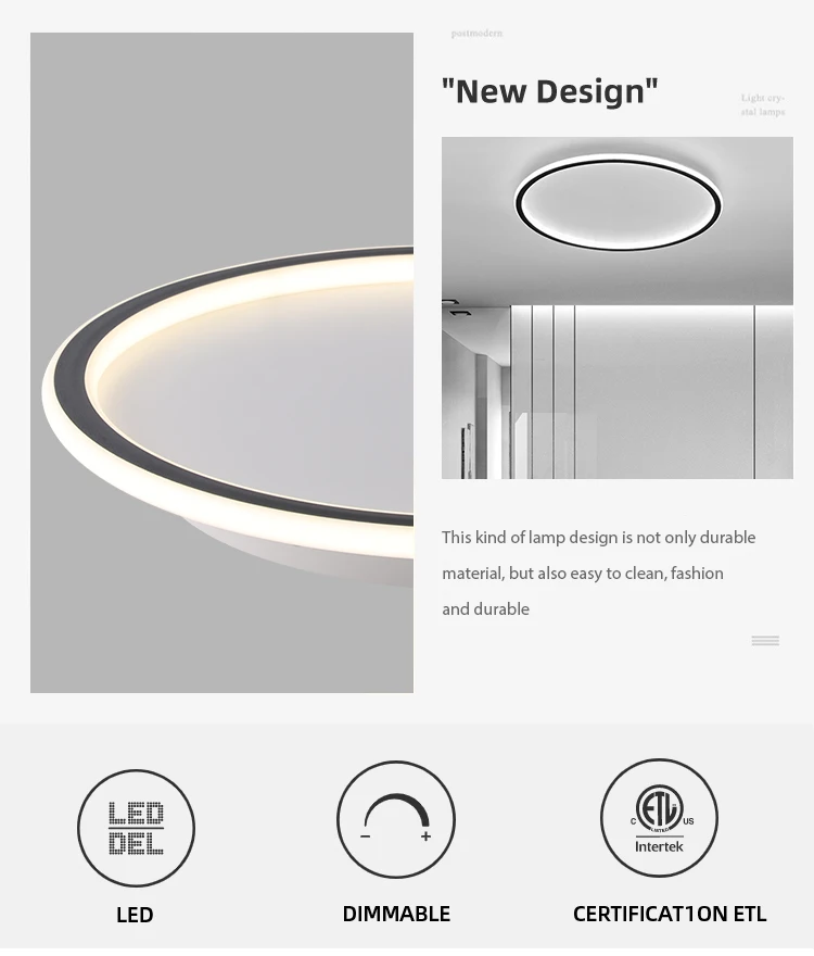 Superior Quality Roof Aureole Light Ornament Anti-Glare Studying Living ...