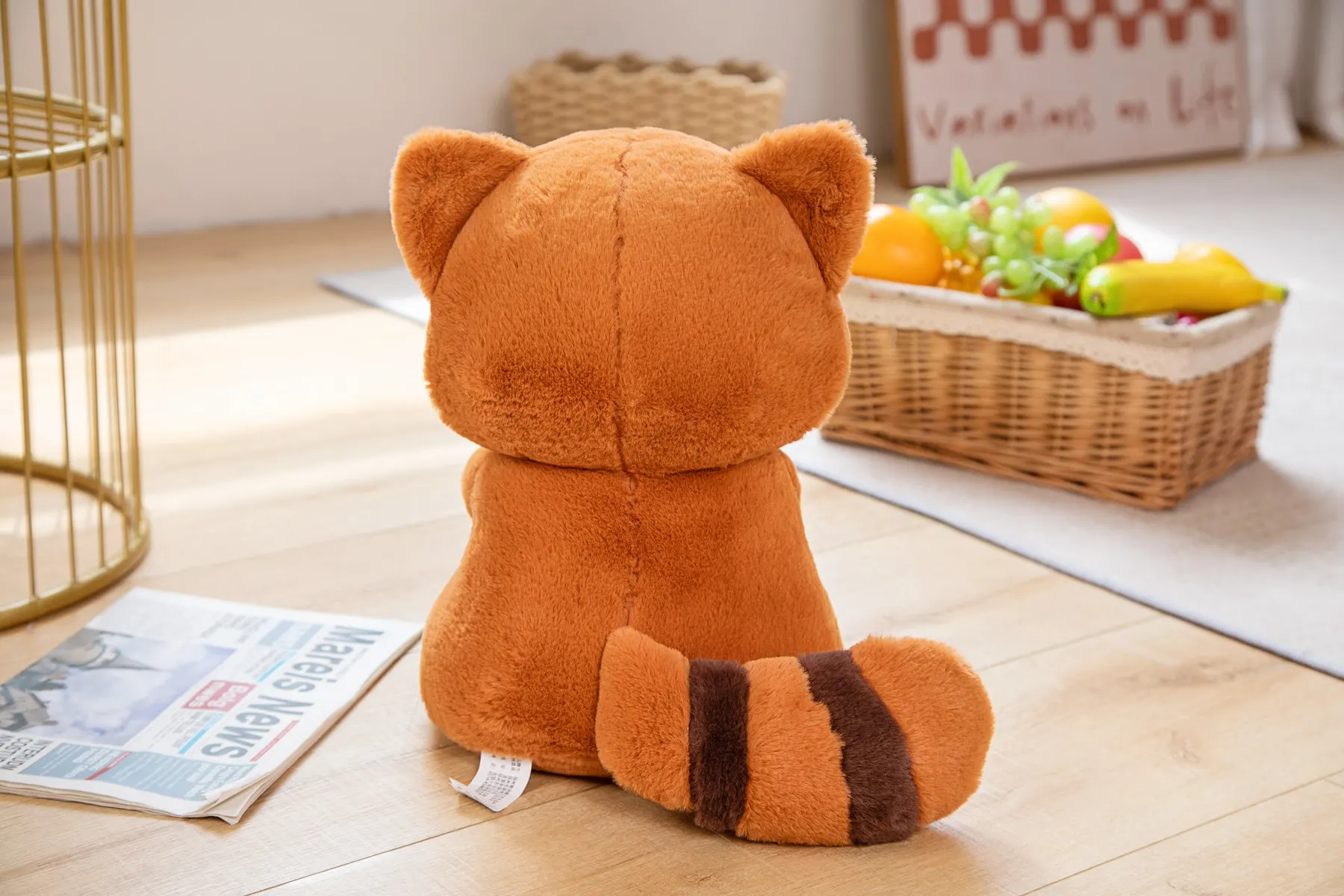 Kawaii Plush Toys Raccoon Red Panda Toy For Kids Gifts Cute Little ...