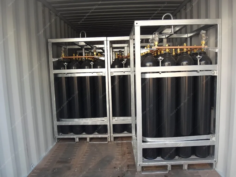SEFIC Offshore Platform Industrial Gas Cylinder Rack DNV