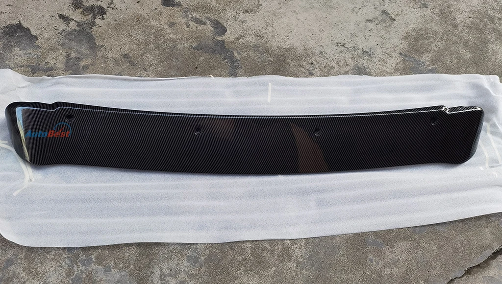 Carbon Black Spoiler For Toyota Hiace 200 Van Bus 2005-2008 Accessories ...