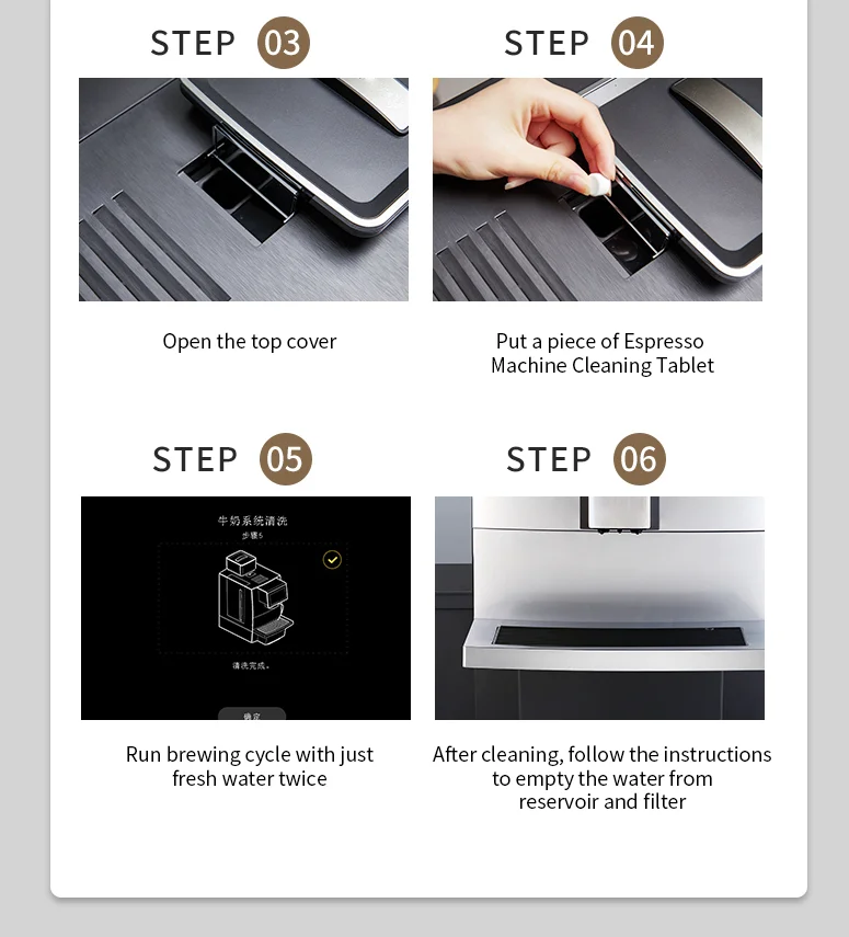 Espresso Coffee Machine Cleaning Tablets - WELSON Detergent