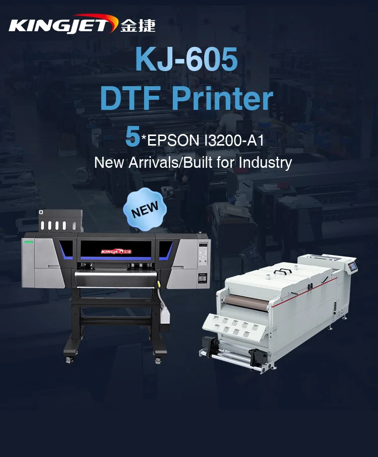 Kingjet 27inch DTF Printer - High Productivity & Quality