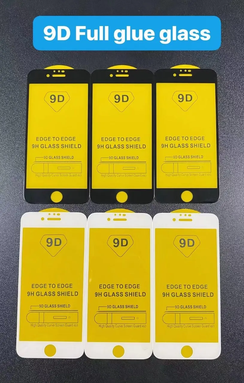 Full Glue Hd Clear Premium 9d 9h Tempered Glass Screen Protector For ...