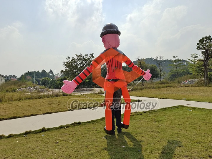 Custom Inflatable Clown Costume with LED Lights for Performance, Parade ...