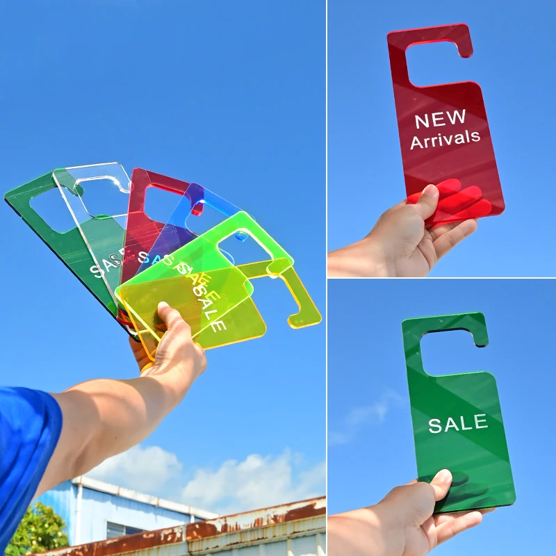 Transparent Acrylic Signs - Promote Sales & New Arrivals