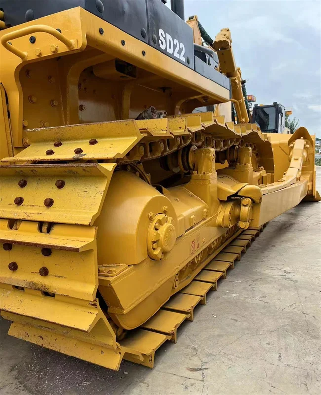Chap Price Shantui Sd22 Used Bulldozer with Low Hour Shantui Bulldozer SD22 SD22 Hydraulic ...