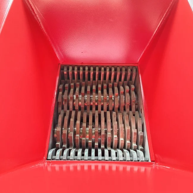 Double Shaft Waste Shredder Machine Plastic and Copper Shredder with ...