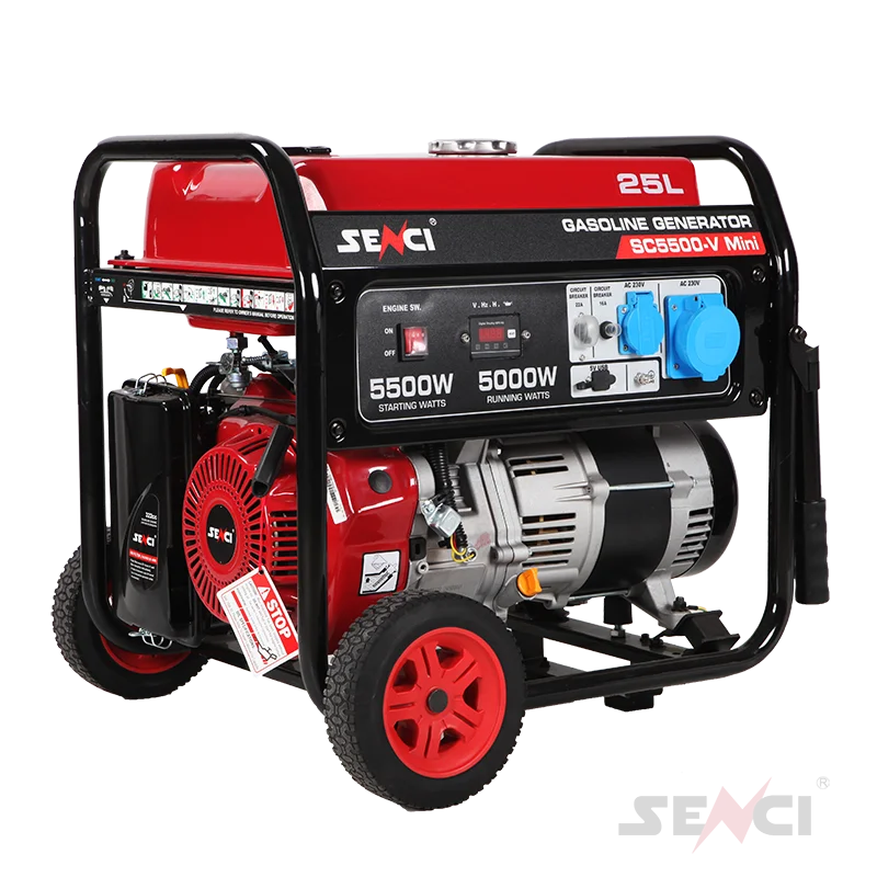 Senci Power Generator 8000w 5000w Portable Gasoline Generator 8kw 5kw ...