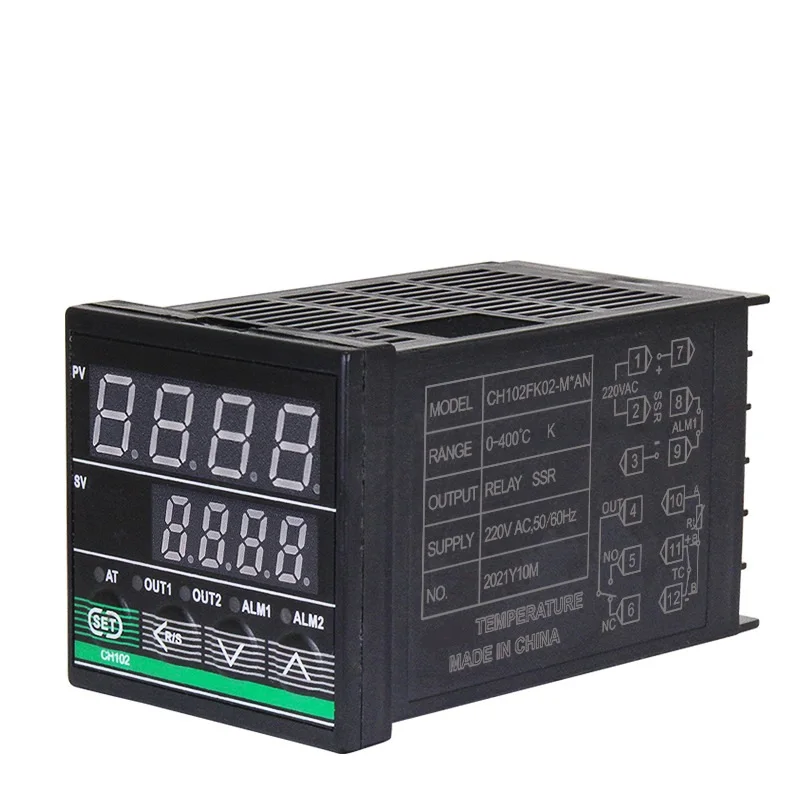 Ch102 Ssr Relay Dual Output Multiple Input Digital Intelligent Pid Temperature Controller - Buy ...