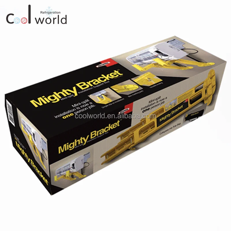 Mighty Bracket Mini-split Installation Support Tool Universal Air Conditioner Outdoor Support ...