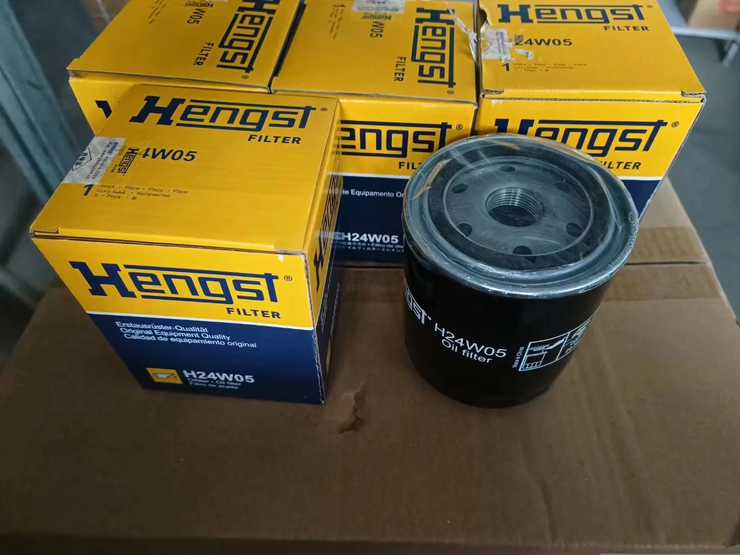 Truck Engine Oil Filter Fuel Filter E500KP02D36 E175HD129 E500HD129 for ...