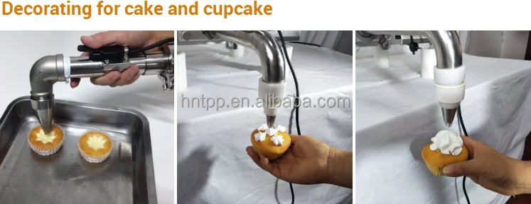 Space Save Automatic Cake Frosting Depositor Birthday Cake Making ...