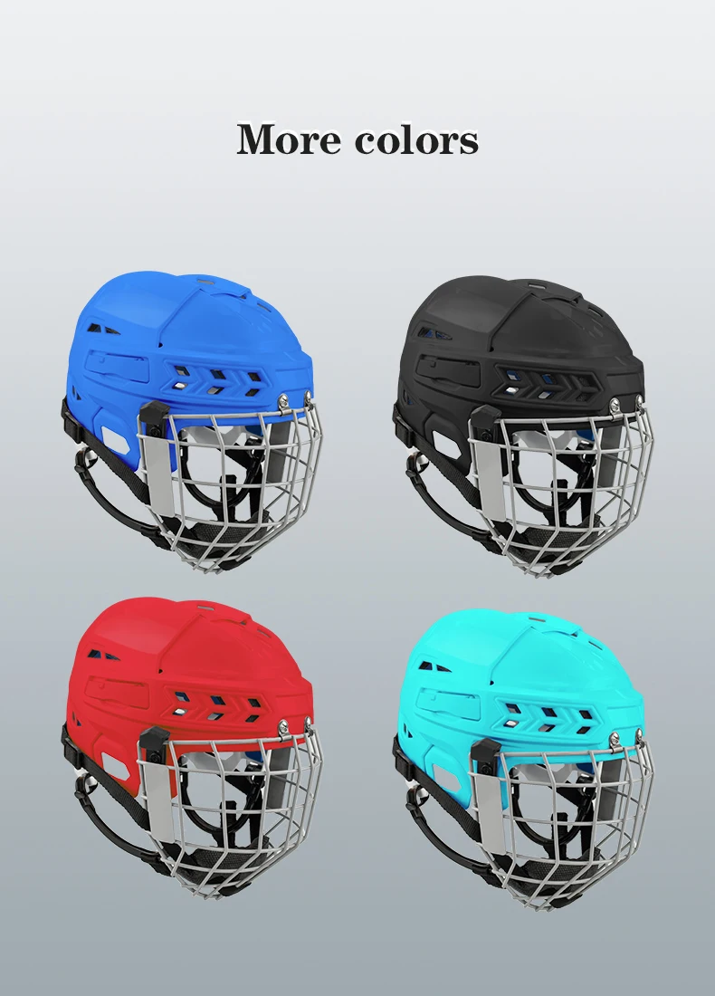 Oem Odm Ice Hockey Helmet For Kids Children Teen Adult Casco De Hockey ...